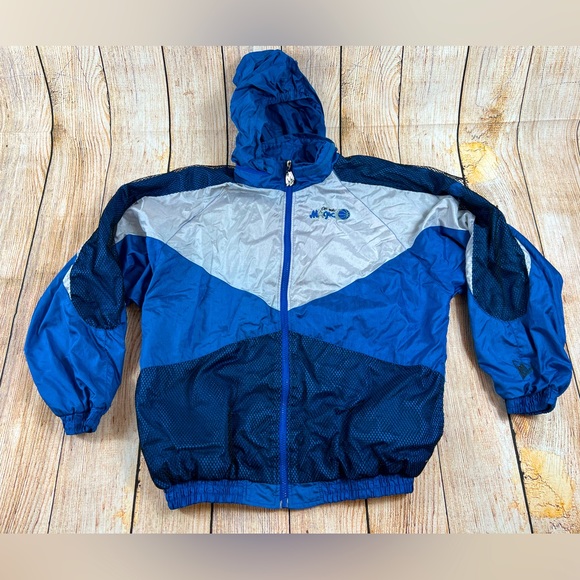 NBA | Jackets & Coats | Vintage Orlando Magic Mighty Mac Windbreaker ...
